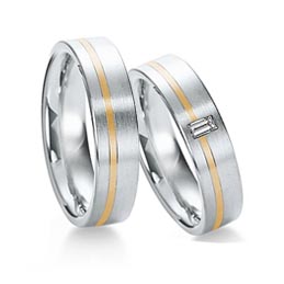 Multi Coloured Gay Rainbow & Two Tone & Three Colour Wedding Rings ...